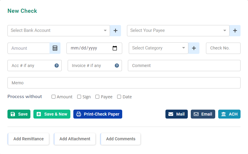 Use Online Check Writer s Premium Blank Check Printing Software