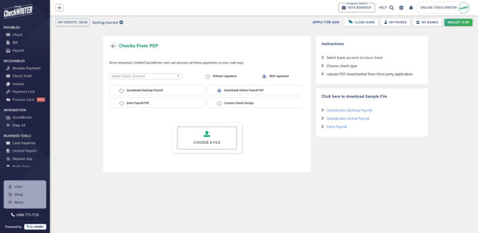 Create Checks From PDF | Convert and Print Checks Instantly