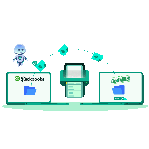 QuickBooks Check Print Yourself Online On Any Printer/Paper