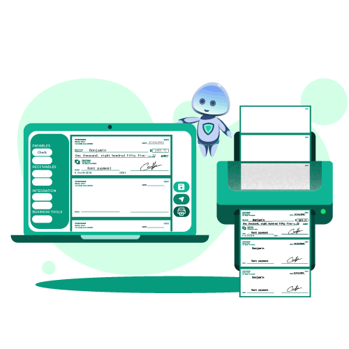 Check Writing Online. Create & Print Yourself On Any Printer, Paper