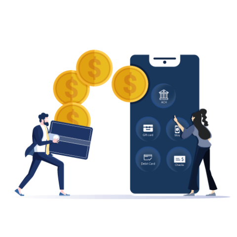 Online Payment Solution Instant Money Transfer With ACH & Wire