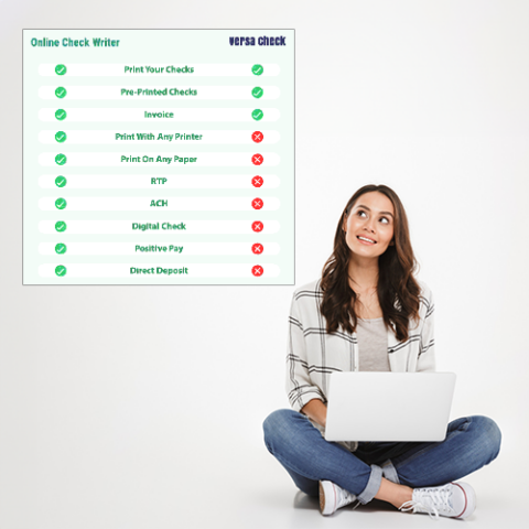 Versacheck Online Alternative - Easily Print High-Quality Checks