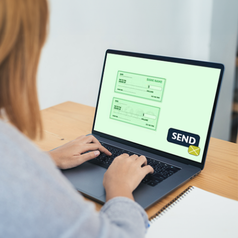 Send A Check In The Mail - At A Low Cost, From Anywhere