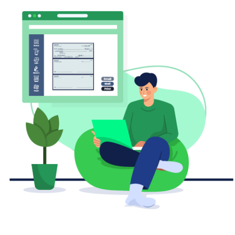 Account Number on Checks on Blank Checks & Easy Printing